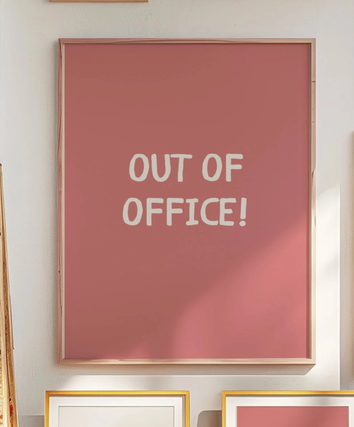 Out of Office Print, Out of Office Poster, Out of Office, Holidays ...