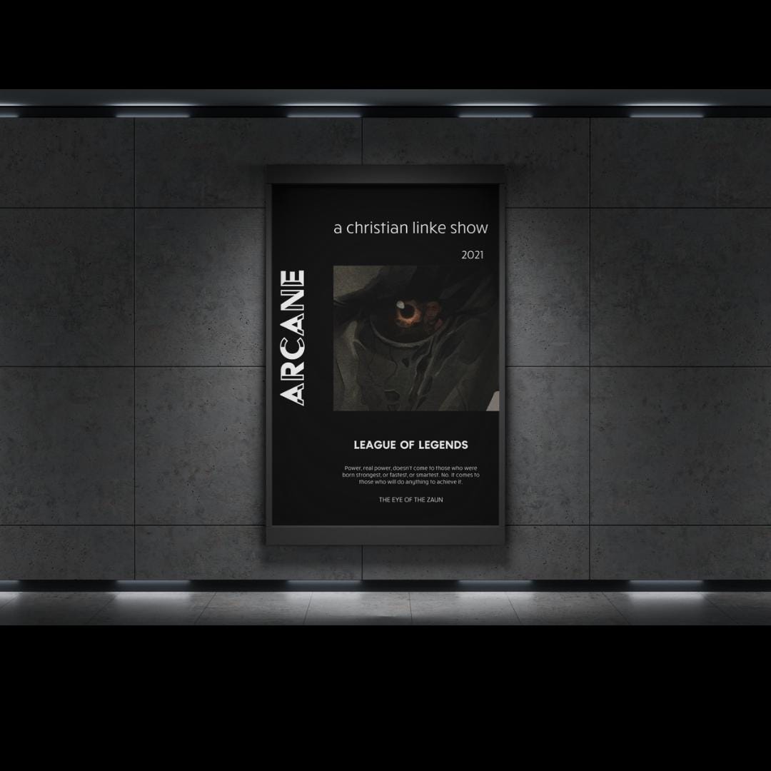 Arcane Poster Silco Character Art Modern Wall Decor Digital Download ...