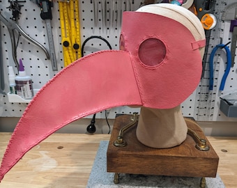 Pink Plague Doctor Mask - Etsy