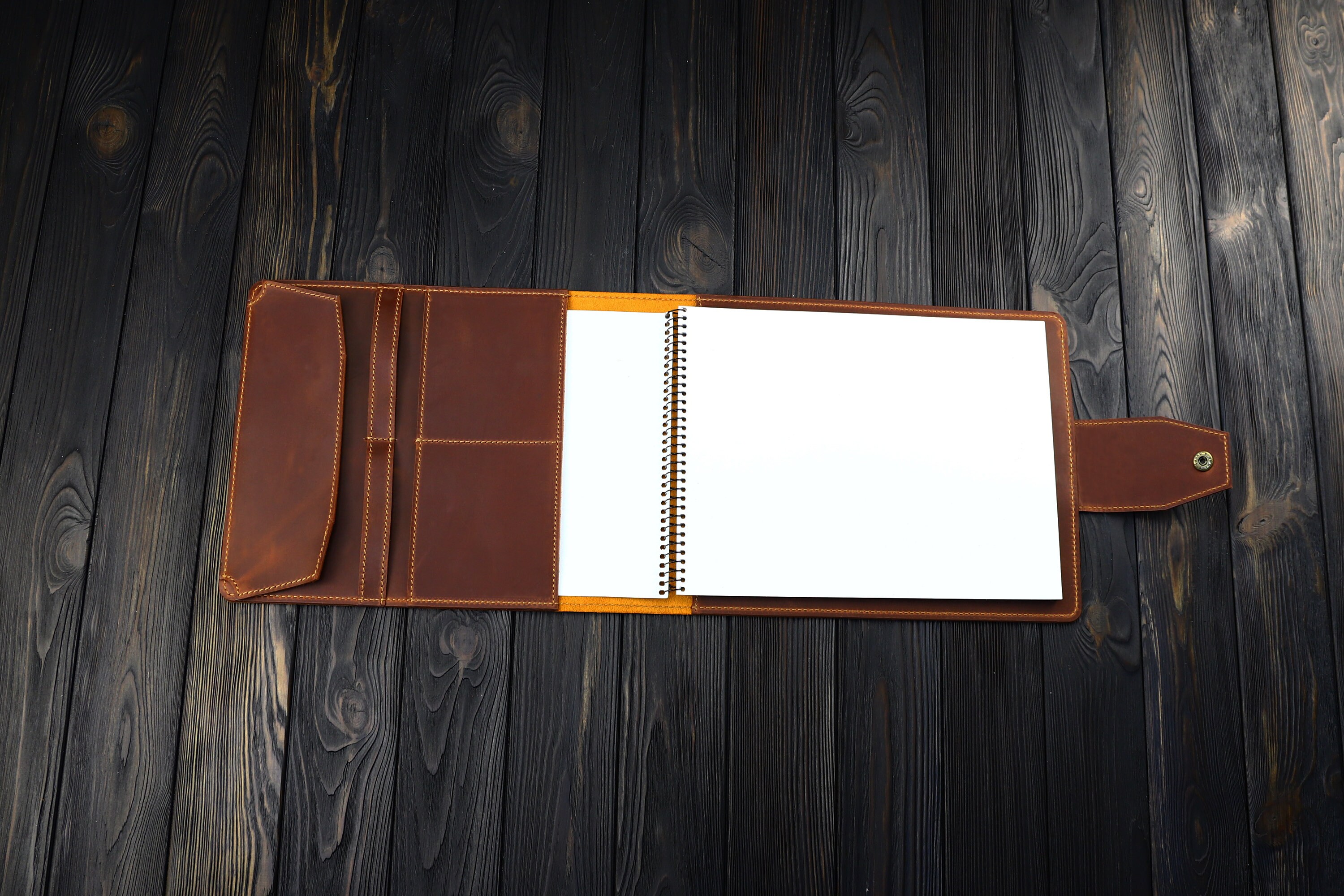Custom Leather A4 Sketchbook Cover,personalized Leather Sketchbook ...