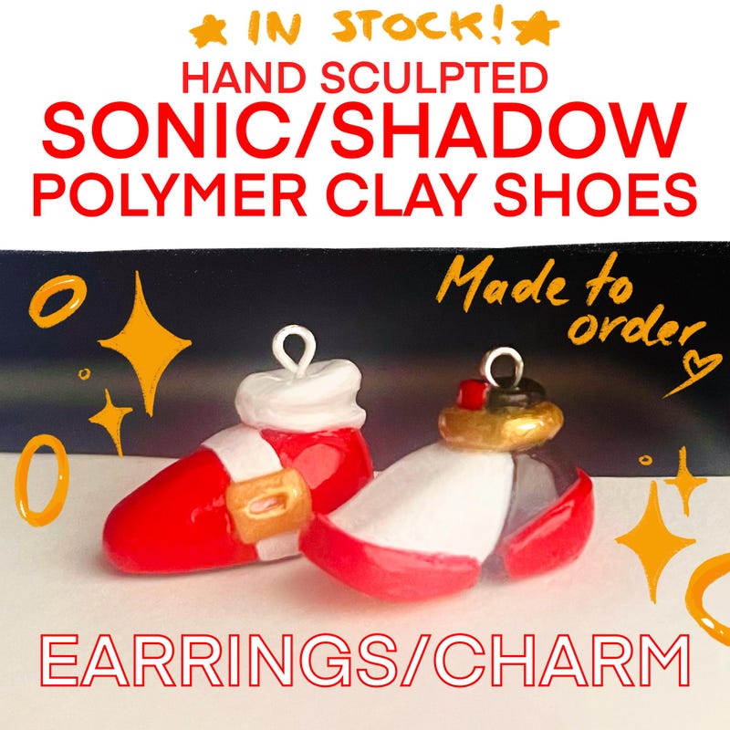 Shadow Sonic Shoes - Etsy