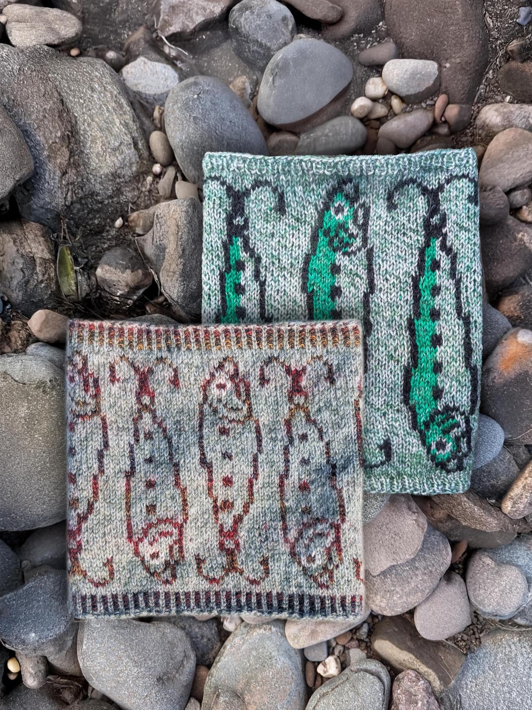 Fish Cowl PDF Knitting Pattern - SILD Neck Warmer - Scandinavian ...
