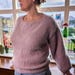Sweater Knitting Pattern - Open Back Sweater - Easy Oversized Knit ...