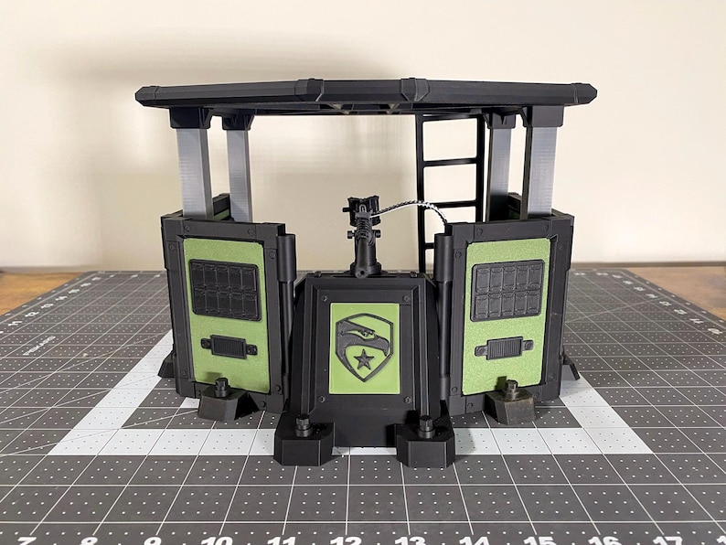 Classified Scale 1:12 - Outpost - Multi Color Options - 3D Printed - GI ...