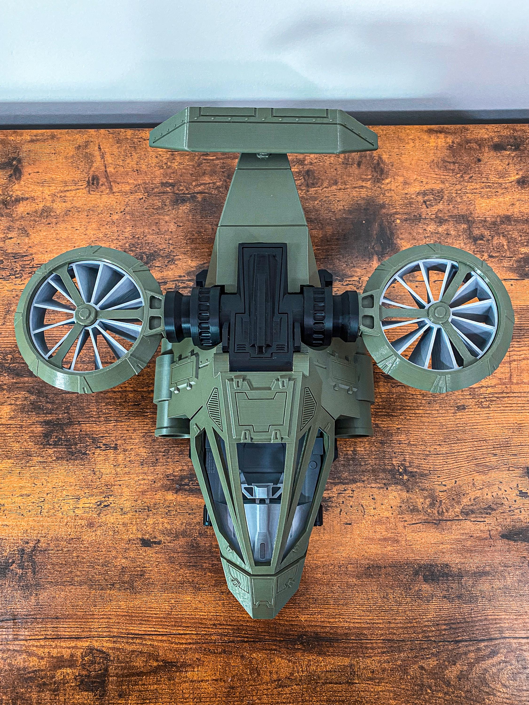 Classified Scale 1:12 - Raptor - Green - 3d Printed - GI Joe Cobra ...