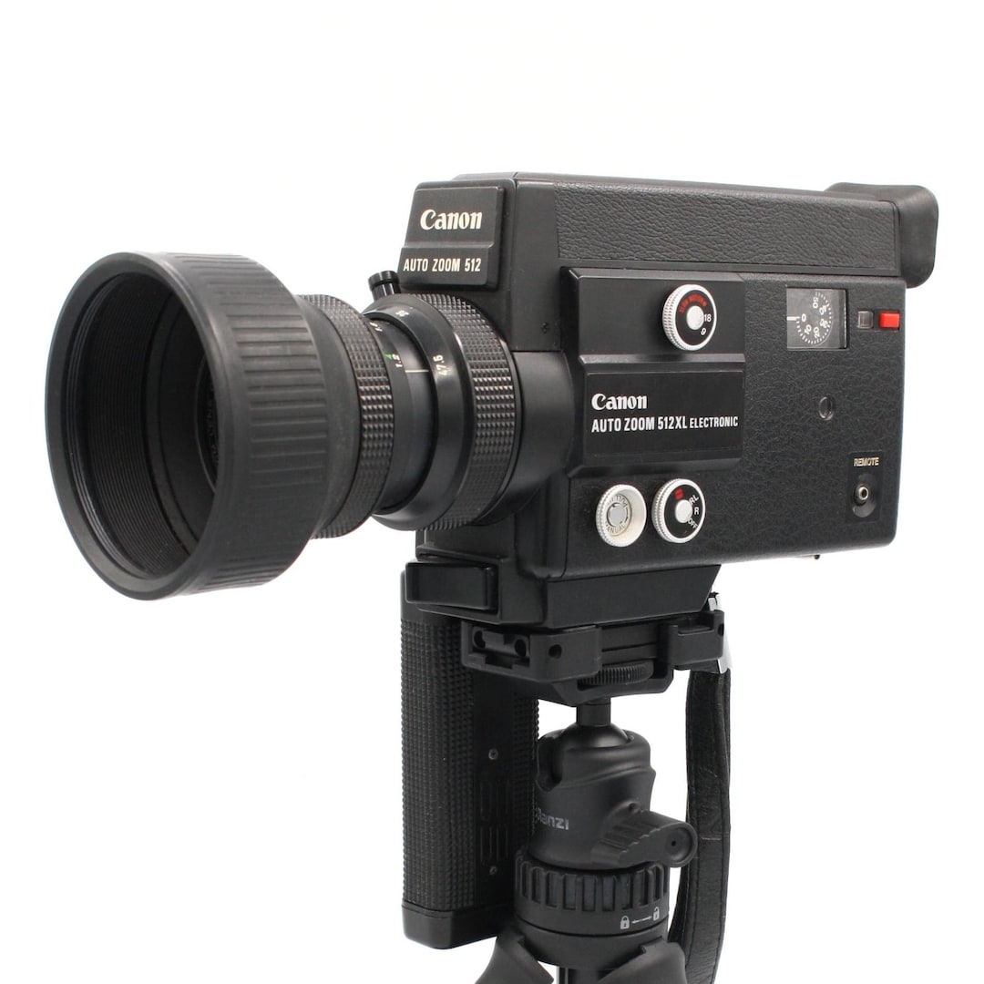 Vintage Canon Auto Zoom 512XL TESTED Vintage Super 8 Camera Movie ...