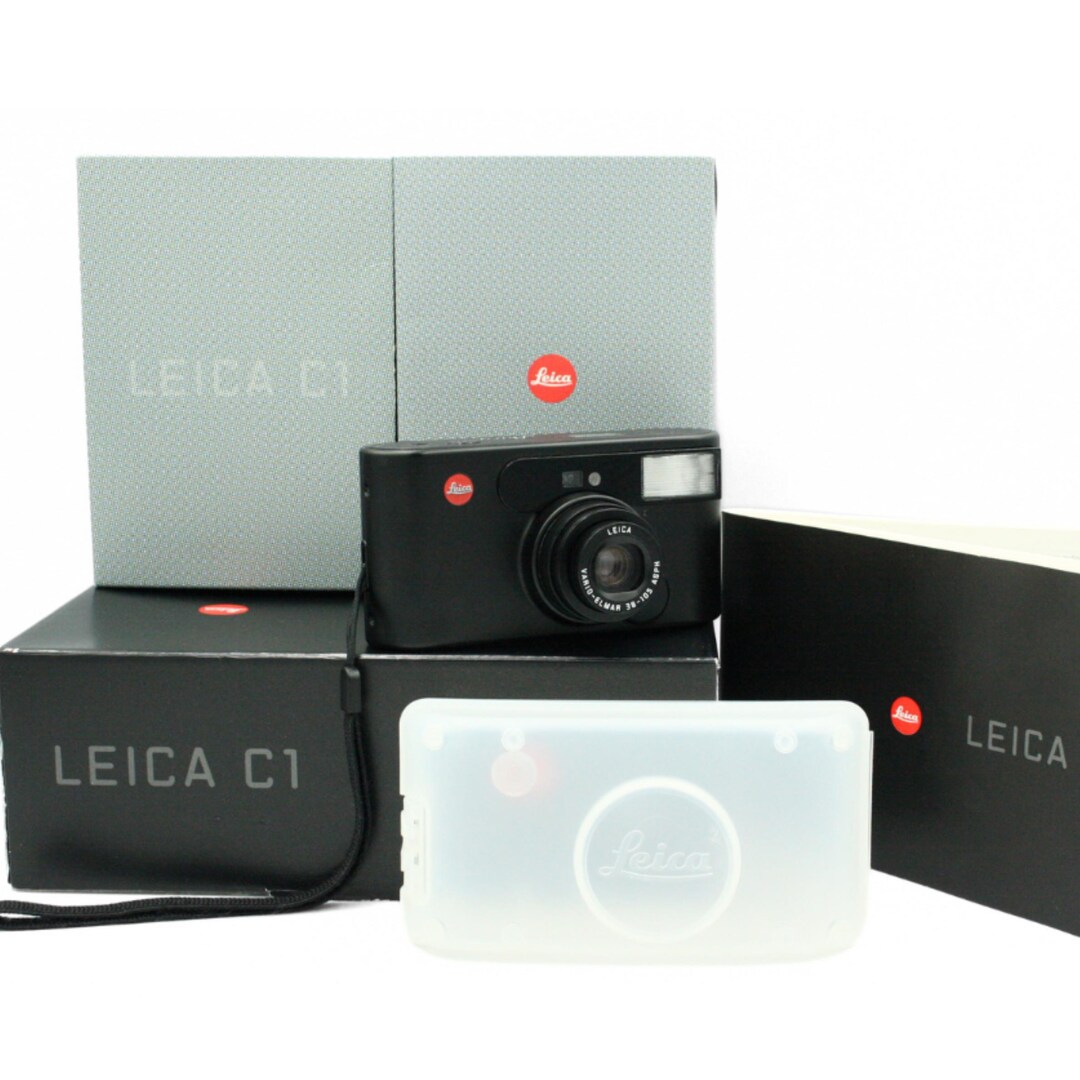 Black Leica C1 Full Kit Vintage Film Camera - 35mm Point and Shoot ...