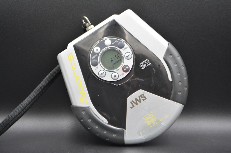 Y2K Retro Sports Portable CD Player JWS CX-CD565 - Vintage Discman ...