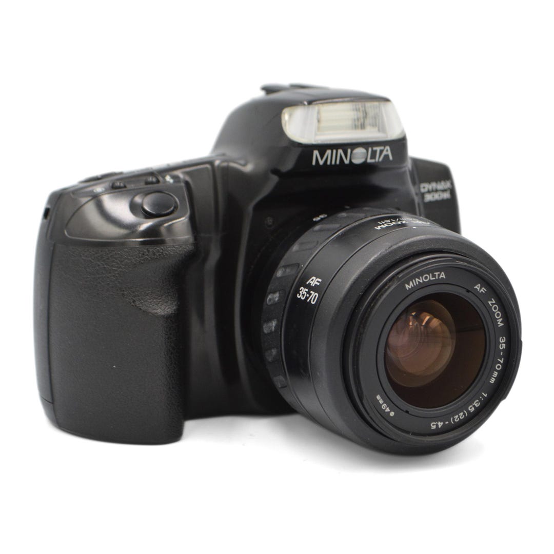 90s Vintage Minolta Dynax 300SI 35mm SLR Camera 35mm Film Camera ...