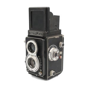 Vintage Medium Format Camera Semflex Otomatic 35B TLR Camera Twin Lens Reflex Camera 120mm Film ...