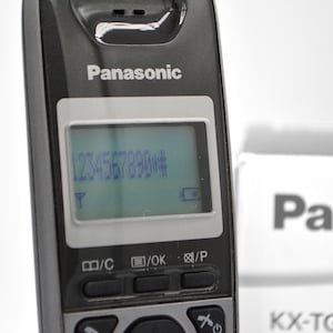 Vintage Panasonic Digital Cordless Phone Panasonic Vintage Phone Tested ...