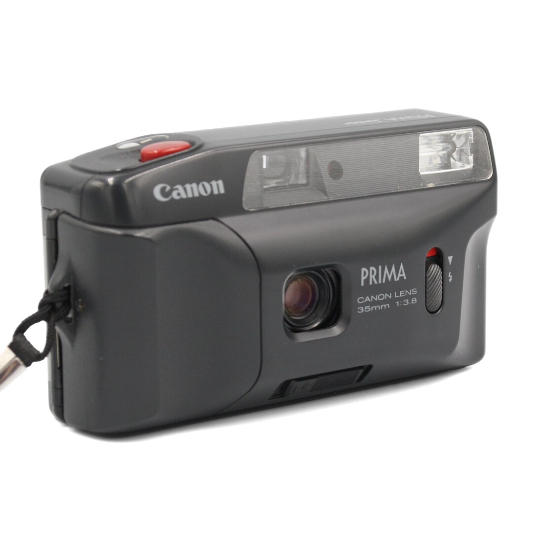 Vintage Canon Prima Junior Compact 35mm Point and Shoot Film Camera ...