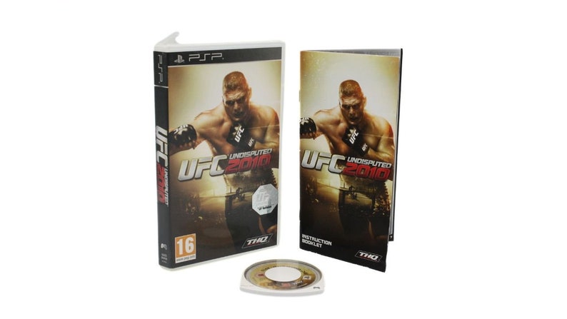 UFC Undisputed 2010 Authentic PSP Game Ufc Video Game Play Station ...