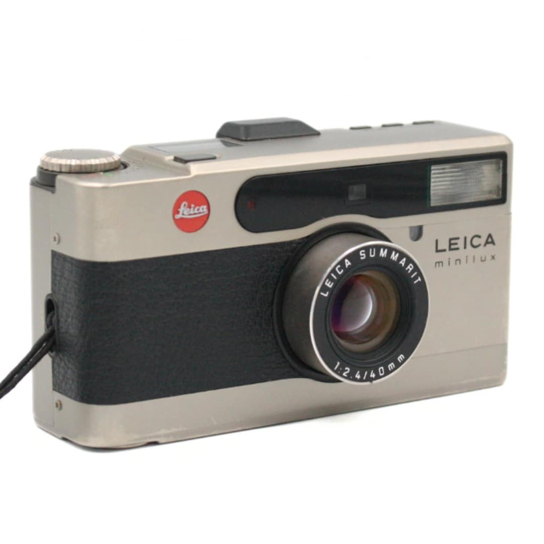 Vintage Leica Minilux Databack Luxury Titanium 35mm Point and Shoot ...
