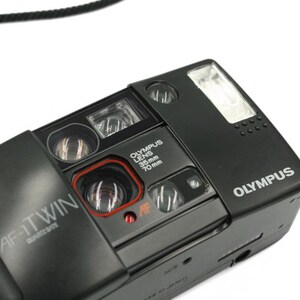 80s Vintage Olympus AF-1 Twin Quartz Date Dual Lens 35mm Point and ...