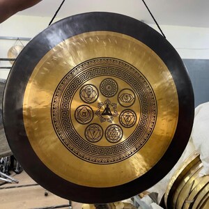 Special Seven Chakra Gong – Super Healing Gong – Nepali Hand Made ...