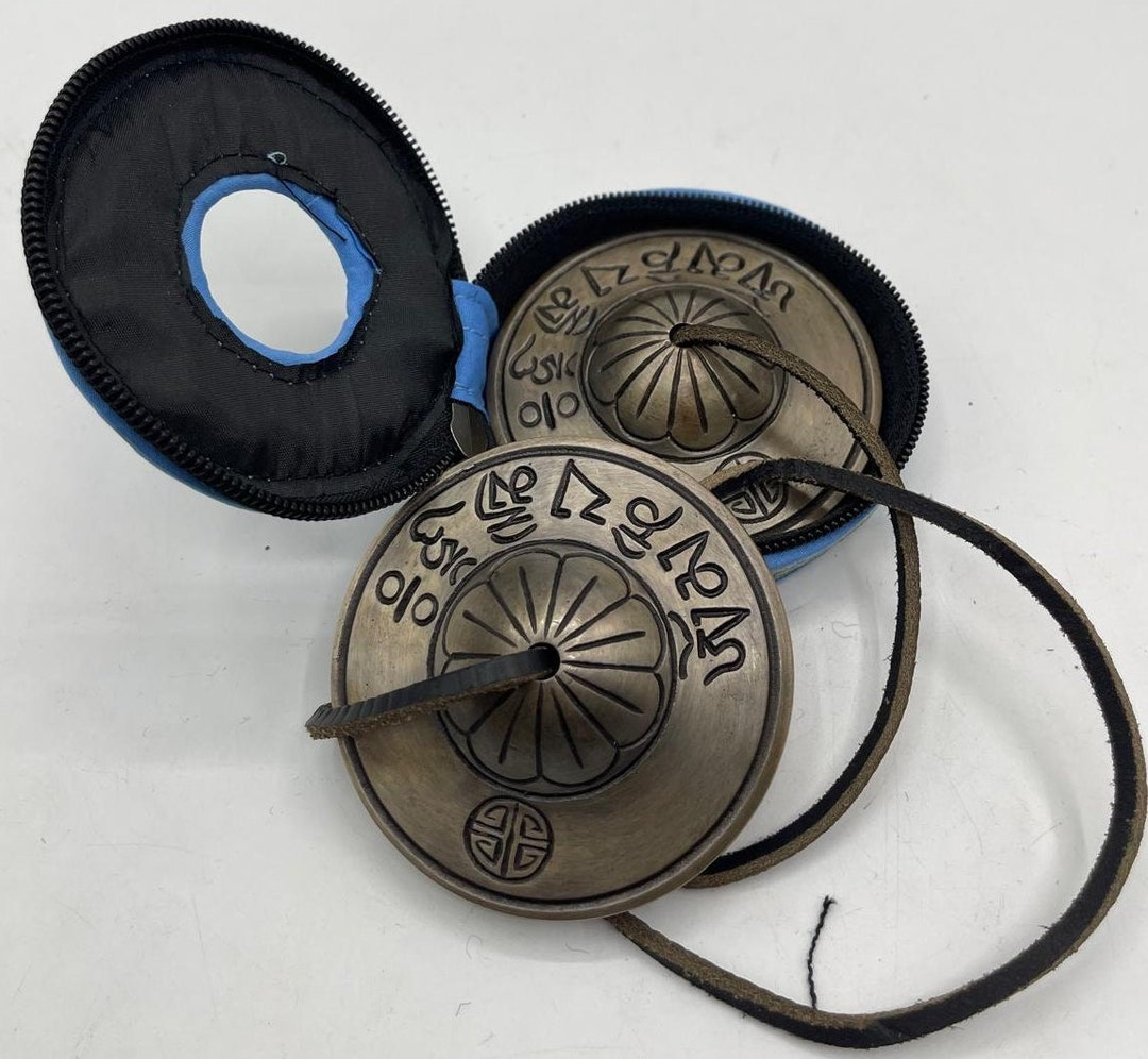 Handmade Tibetan Tingsha Cymbals: Full Moon Sound Healing Bells - Etsy UK