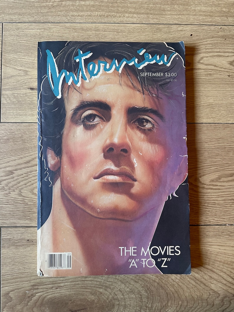 Interview Magazine Andy Warhol 1980 - Etsy
