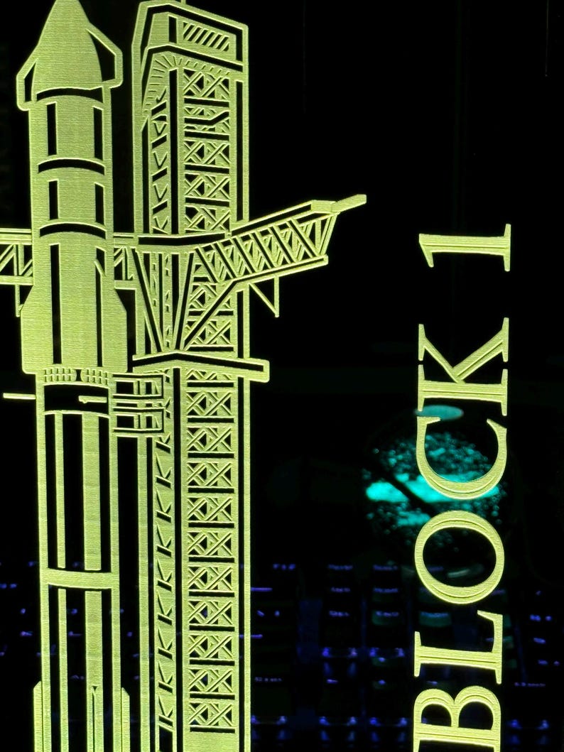 Spacex Starship Block 1 SVG, Super Heavy Booster .dxf, Laser Cut Vector ...