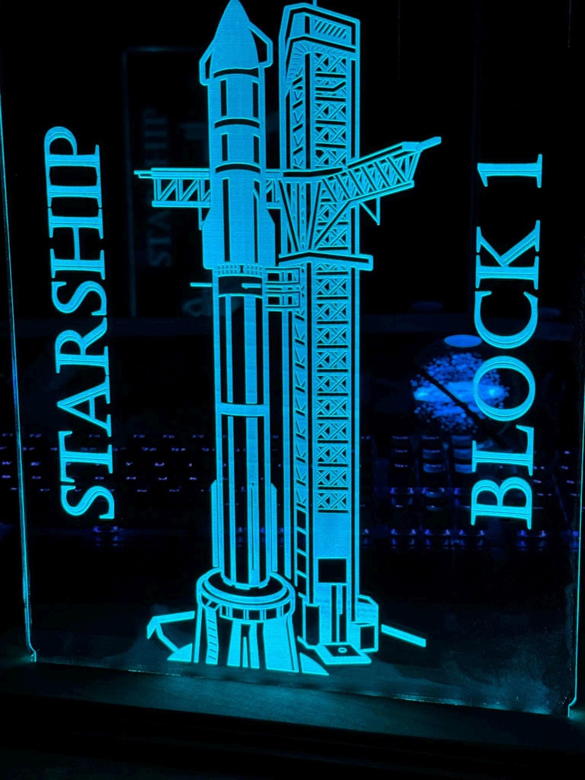 Spacex Starship Block 1 Laser Cut Files (svg, Dxf, Ai, Png, Eps, Pdf ...