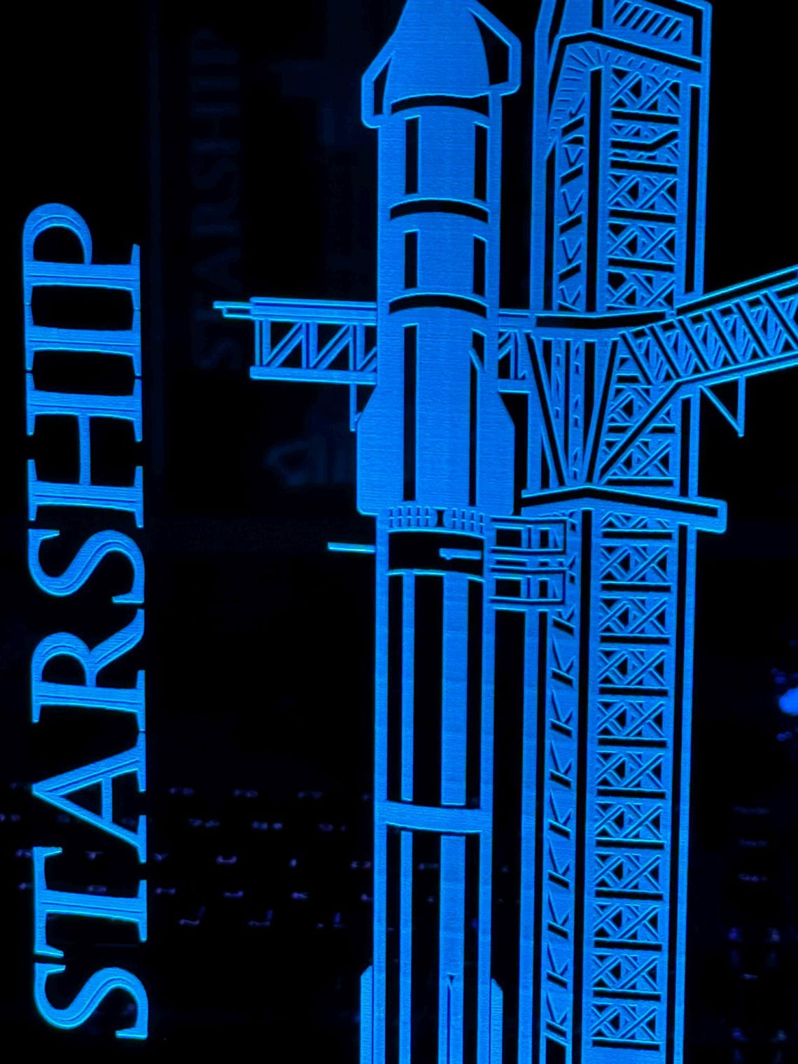 Spacex Starship Block 1 SVG, Super Heavy Booster .dxf, Laser Cut Vector ...