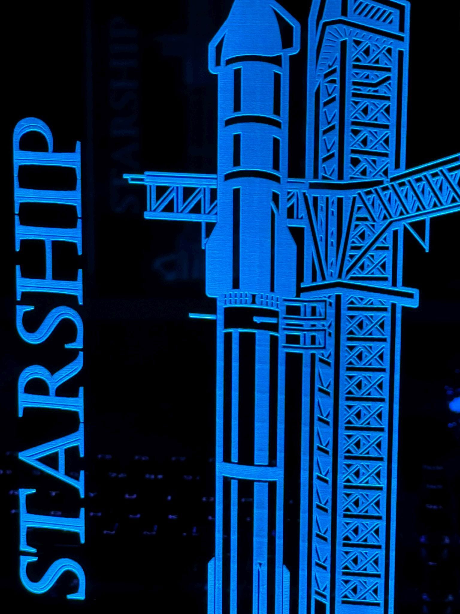 Spacex Starship Block 1 SVG, Super Heavy Booster .dxf, Laser Cut Vector ...