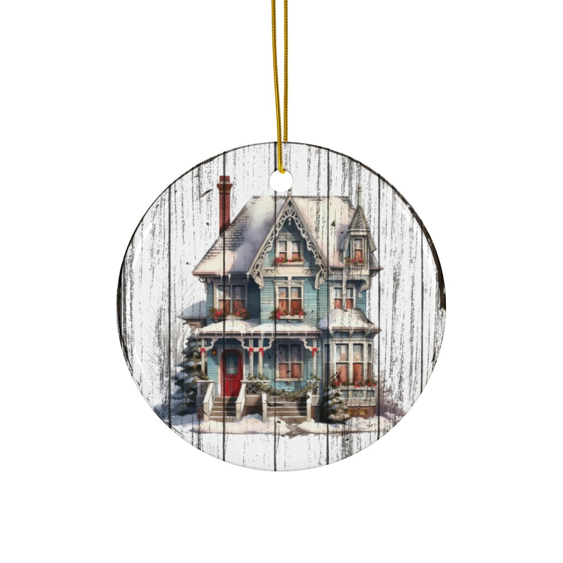 Vintage Christmas Ornaments Clipart for Digital Crafts & Holiday ...