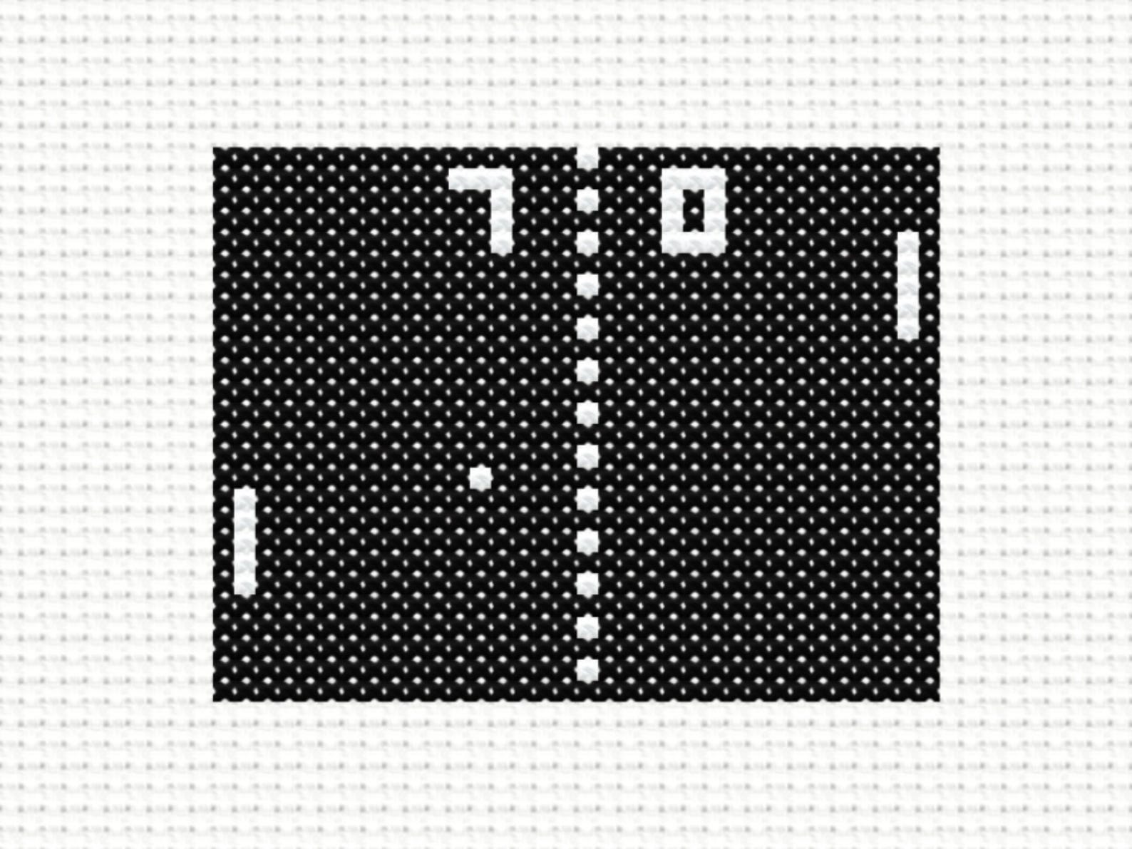 Retro 70s Arcade Game Mini Cross Stitch Pattern – Pixel Art (digital ...