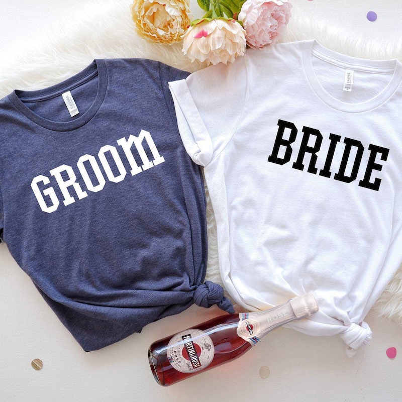 Bride Groom Shirts - Etsy