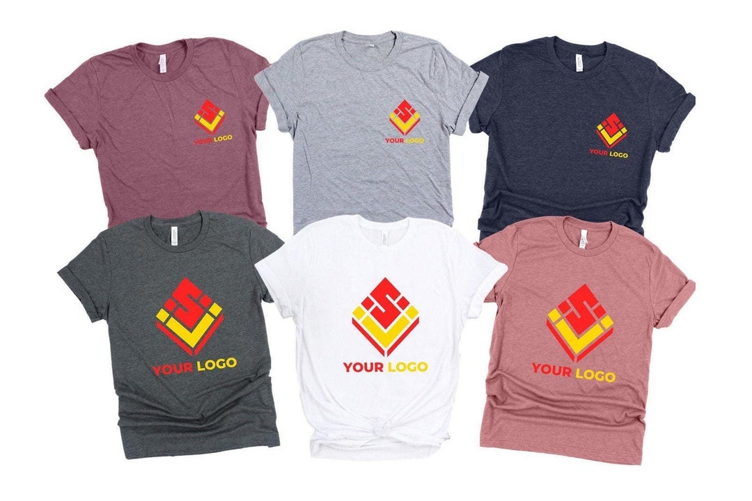Your Business Logo or Brand Logo Shirt, Custom Logo Shirt, Logo Shirt ...