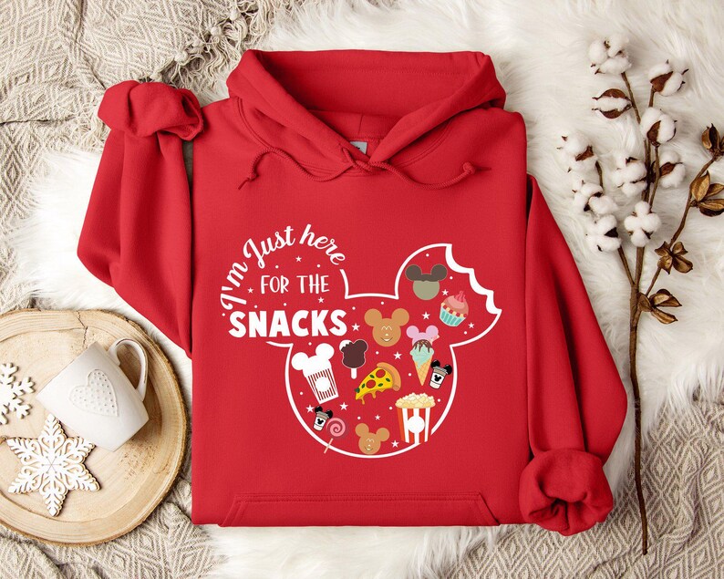 Disney Snacks Coffee Hoodie, Disney for the Snacks Hoodie With Fun ...