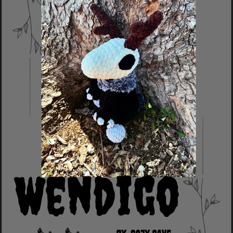 Wendigo Plush - Etsy