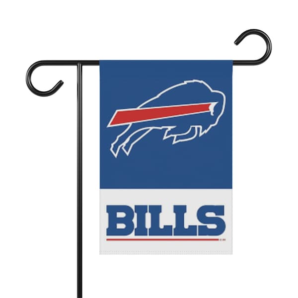 Buffalo Bills Garden Flag Svg - Etsy