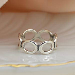 Bubble Sterling Silver Ring, Honeycomb Ring, Bold Sterling Silver Ring ...