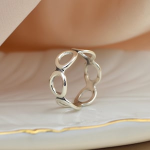 Bubble Sterling Silver Ring, Honeycomb Ring, Bold Sterling Silver Ring ...