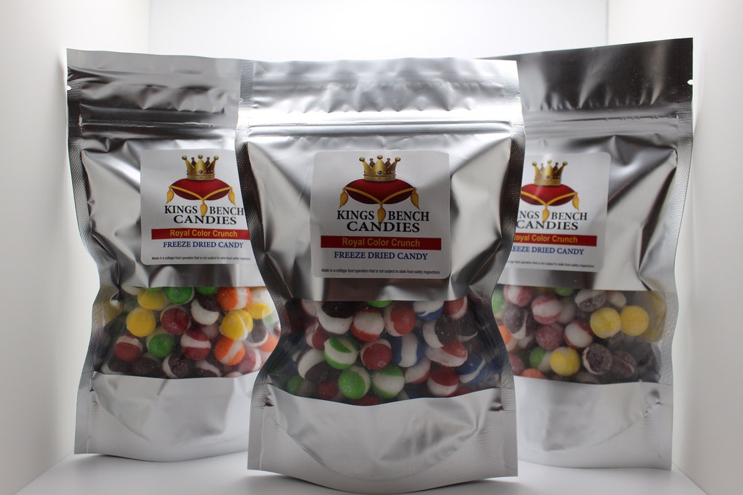Kings Royal Color Crunch, Freeze Dried Candy - Etsy