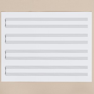 Printable Staff Paper - Medium 8mm Staff - Braced Grand Staff ...