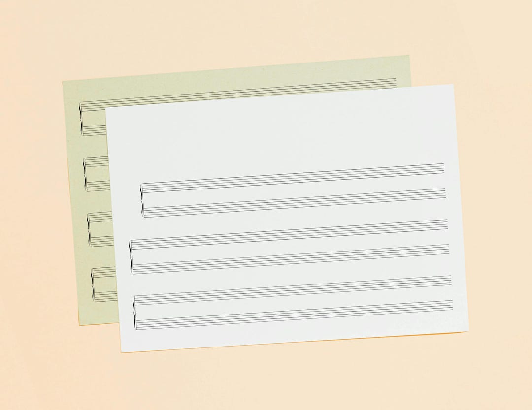 Printable Staff Paper - Medium 8mm Staff - Braced Grand Staff ...