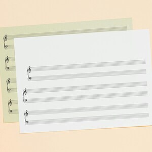 Printable Music Composition Paper - Medium 8mm - Blank Piano Grand ...