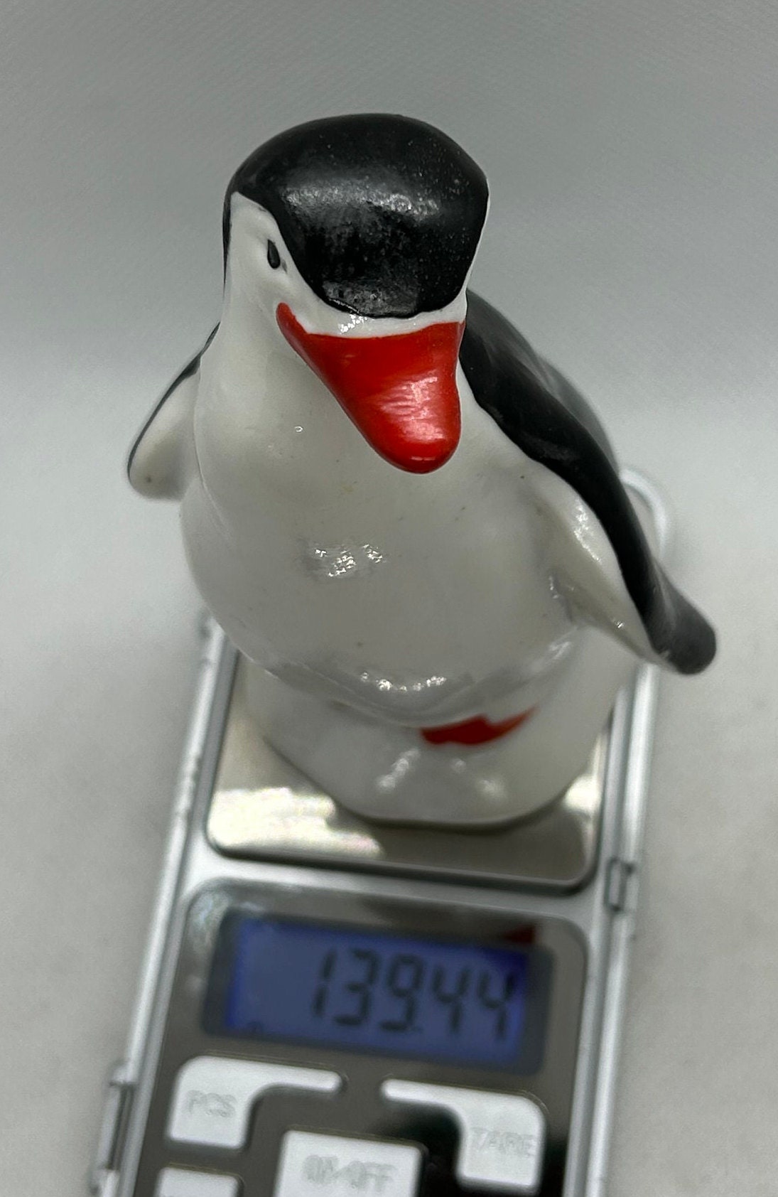 Vintage Soviet Figurine Statuette Sculpture Penguin Polonne ZHK Ceramic ...