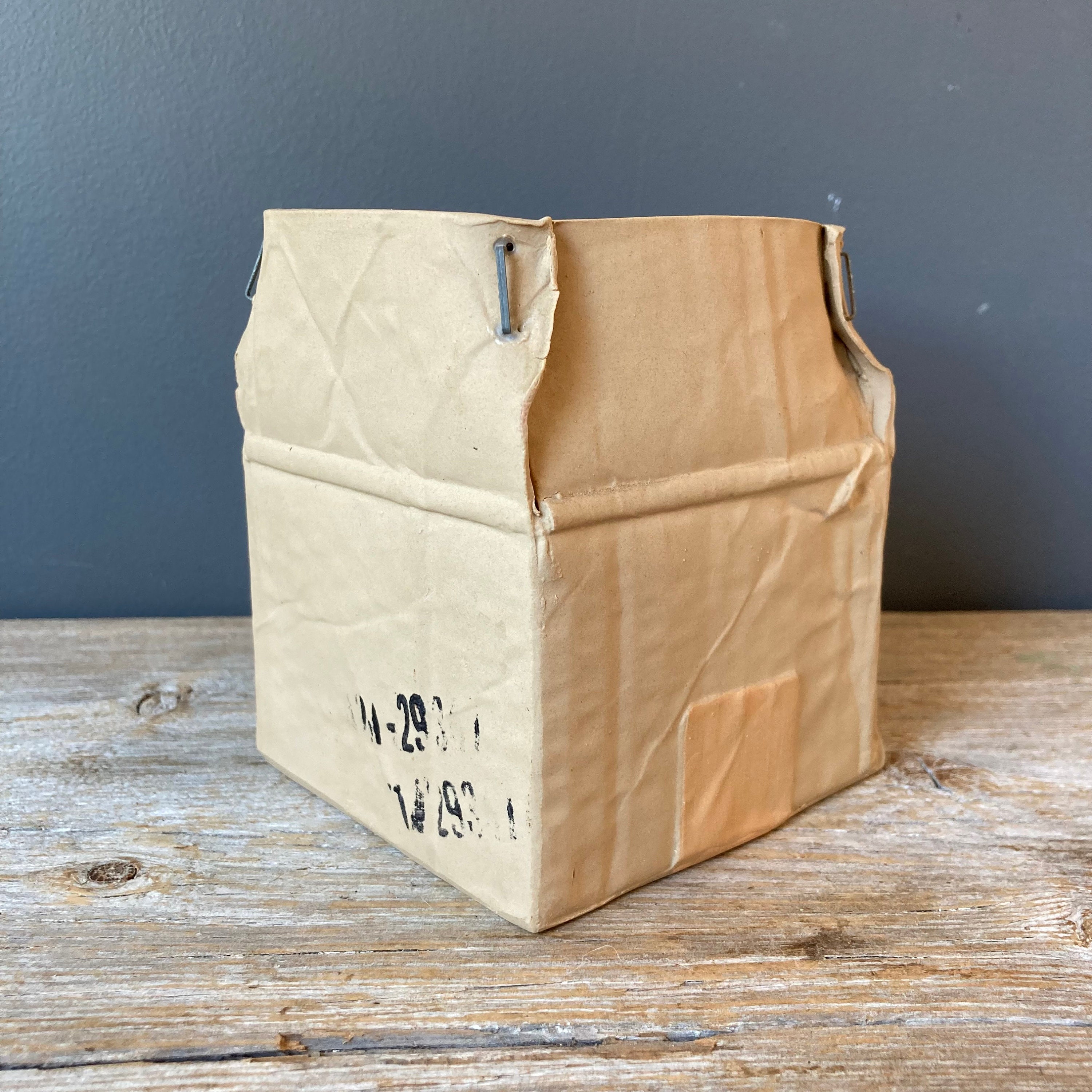 1980s Michel Harvey Cardboard Box - Made in Quebec - Etsy