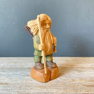 Hand Carved Man - Traditional Carved Wood Mountain Man - Etsy