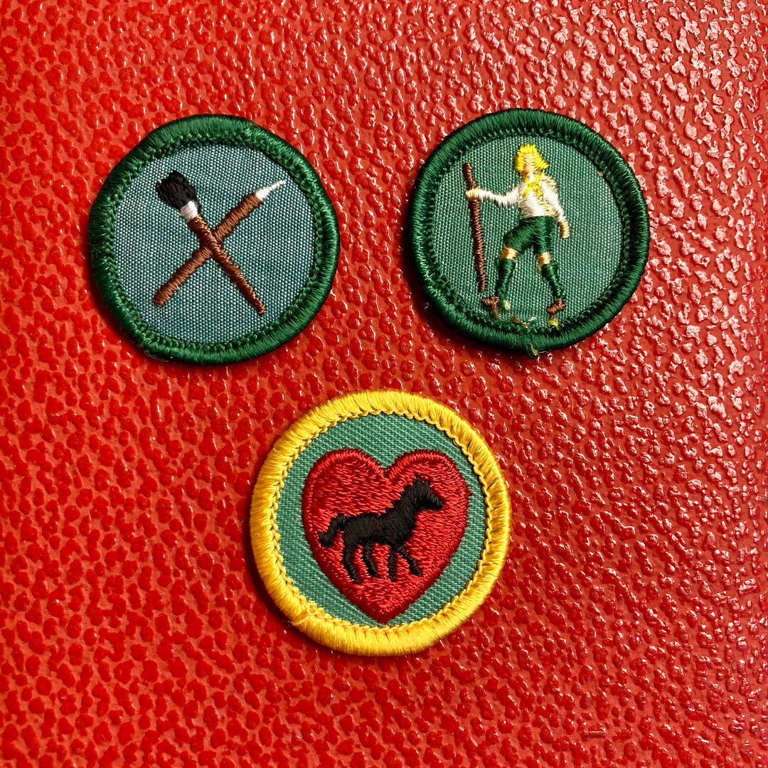 1960s and 1970s Girl Scout Badges - Singles - Etsy