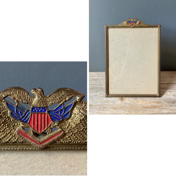 Military Vintage Picture Frame - Etsy