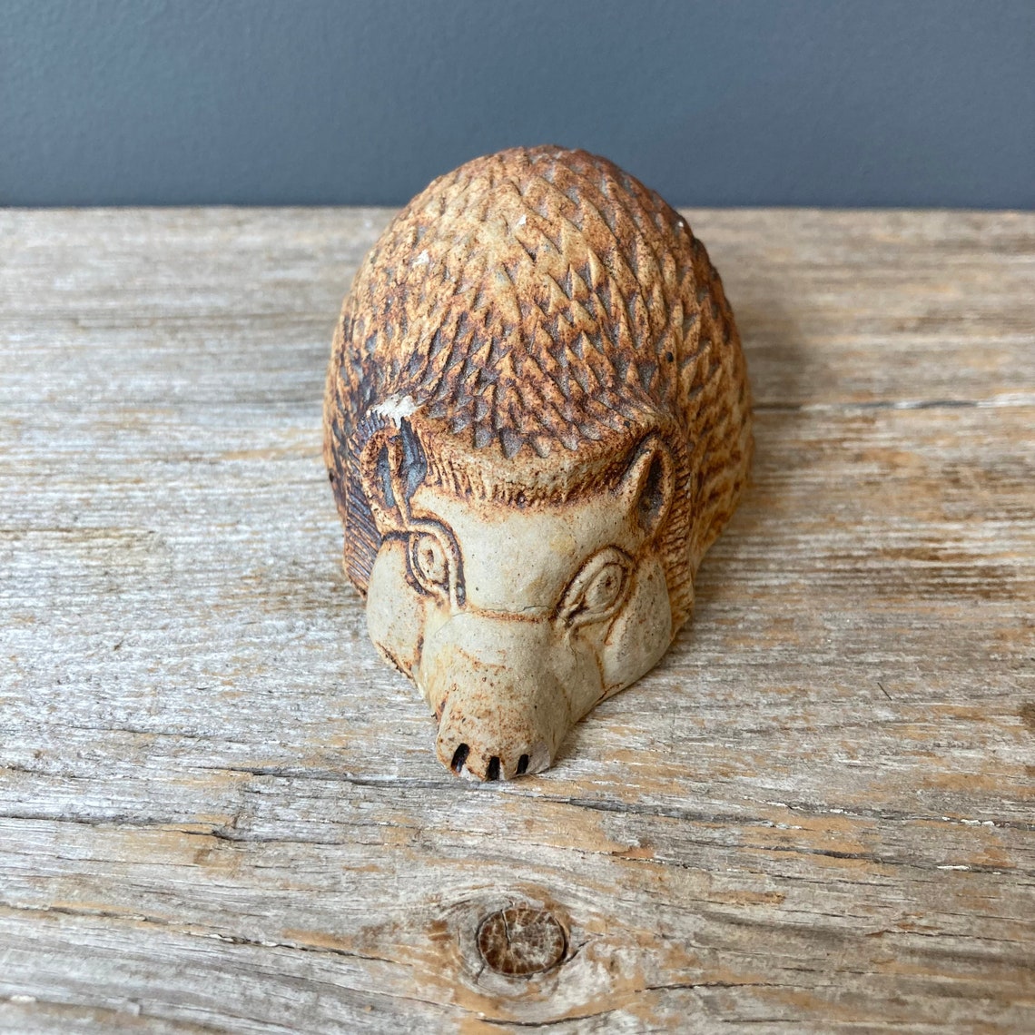 Vintage Art Pottery Hedgehog Exmoor England - Etsy