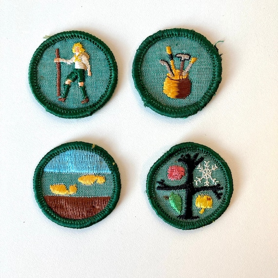 1964 Girl Scout Badges Singles - Etsy