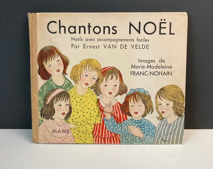 1938 Chantons Noel French Christmas Songs - Etsy