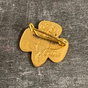Vintage Girl Scout Trefoil Membership Pin - Etsy