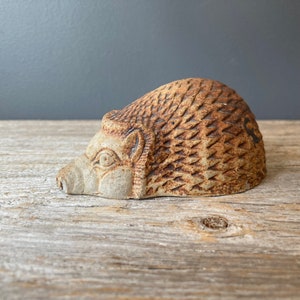 Vintage Art Pottery Hedgehog Exmoor England - Etsy