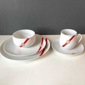Mid Century TWA Soup Bowl - Salad Plate - Dinner Plate - TWA Airlines ...